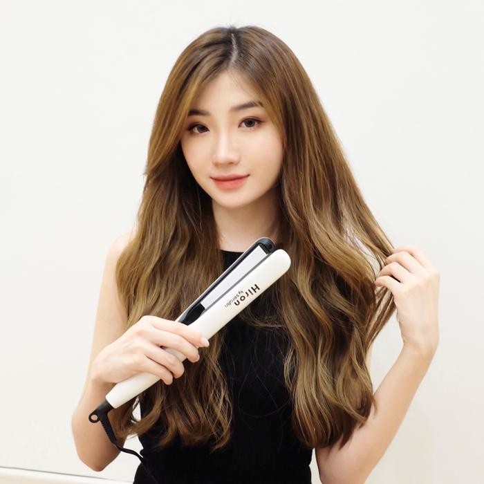 Jual Hiron by Seratin Catok Rambut Wanita 2 in 1 Curly & Lurus | Shopee ...