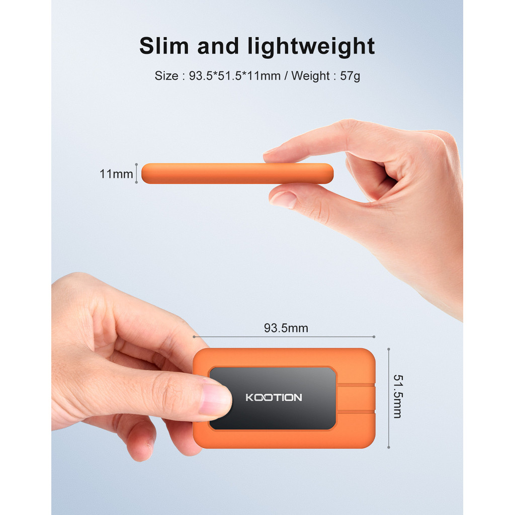 Jual KOOTION X1Max 2TB External SSD Hard Drive HD Externo USB 3.2 GEN 2 ...