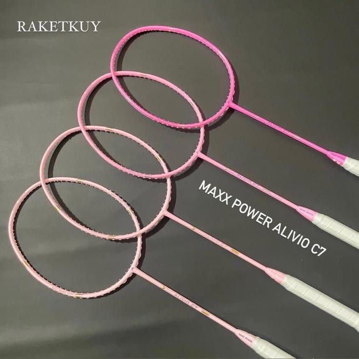 Jual Raket Badminton Maxx Power Alivio C7 32Lbs Promo | Shopee Indonesia