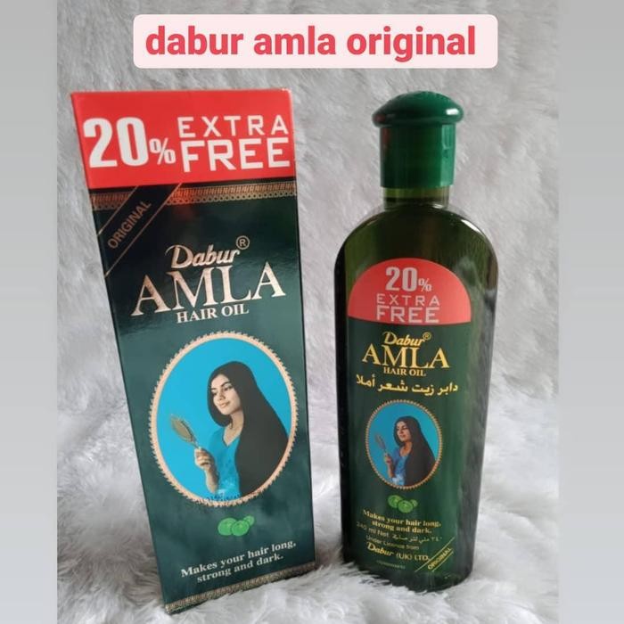 Jual Dabur amla / minyak rambut original isi 240ml | Shopee Indonesia