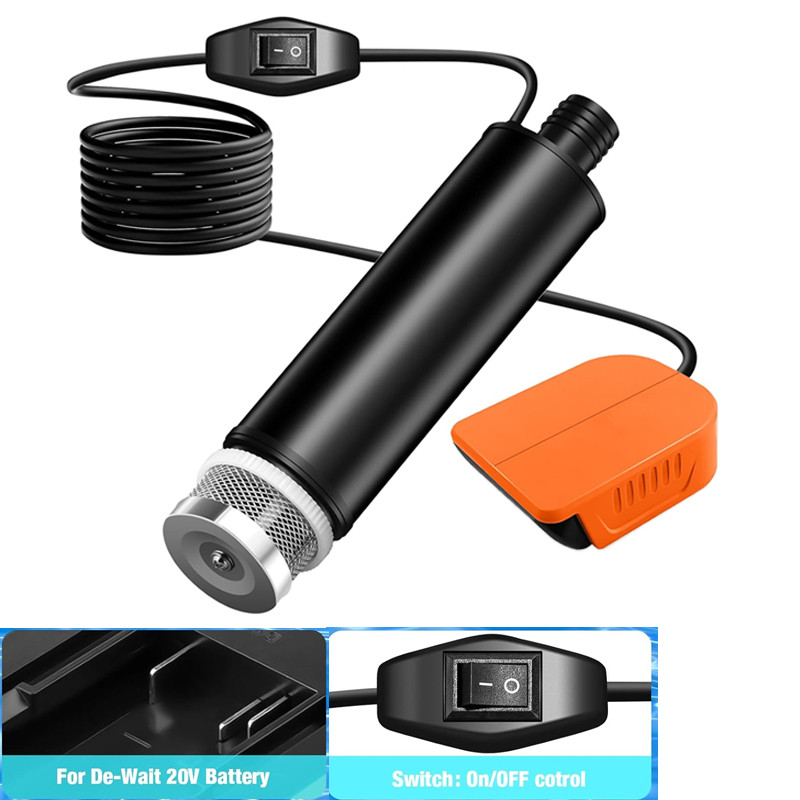 Jual 500GPH 100W For Dewalt 20V Li-ion Battery Portable Water Transfer ...