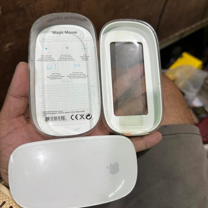 Jual APPLE MAGIC MOUSE GEN 1 ORIGINAL COPOTAN EX GARANSI RESMI IBOX ...