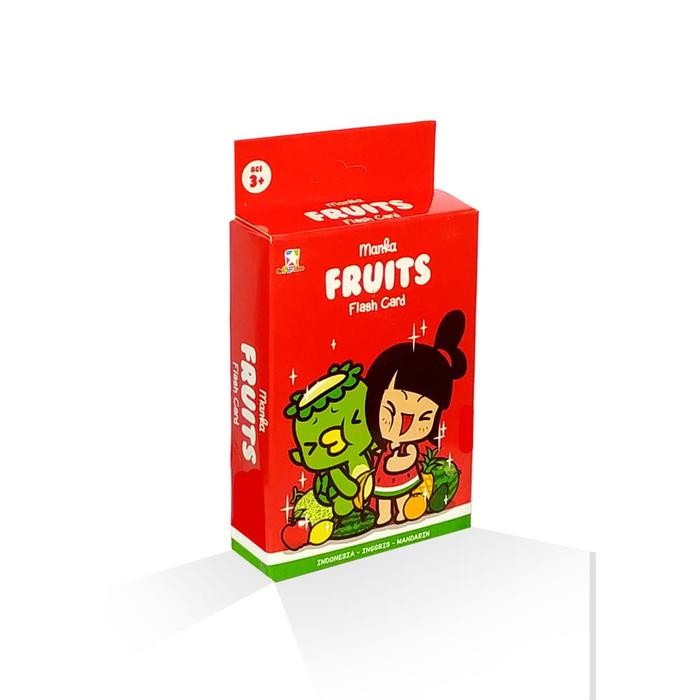 Jual Manka Fruits Flashcard | Shopee Indonesia