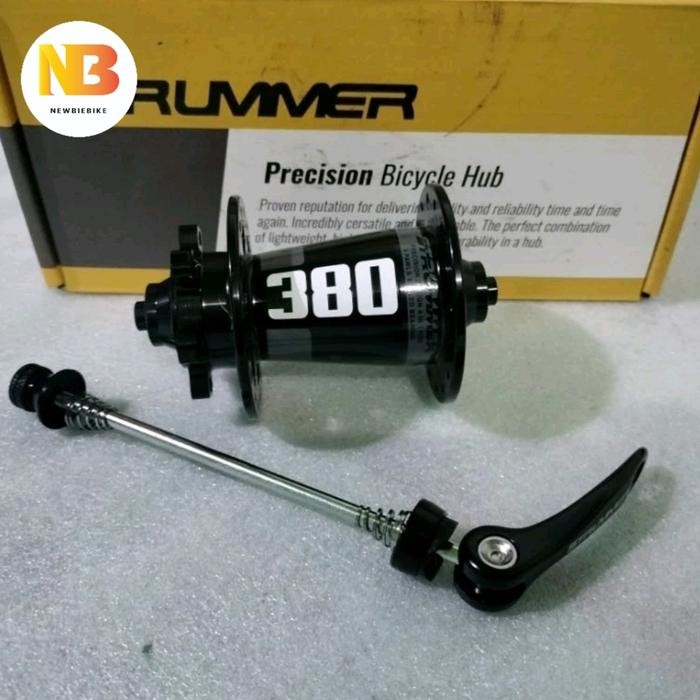 Jual Hub Depan Strummer Hm-380 Qr 32 Hole Hub Set 2 Sealed Bearing 9* ...