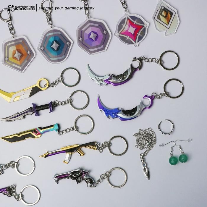 Jual (Expert) Keychain Valorant Rank Acrylic Gantungan Kunci Accesories ...