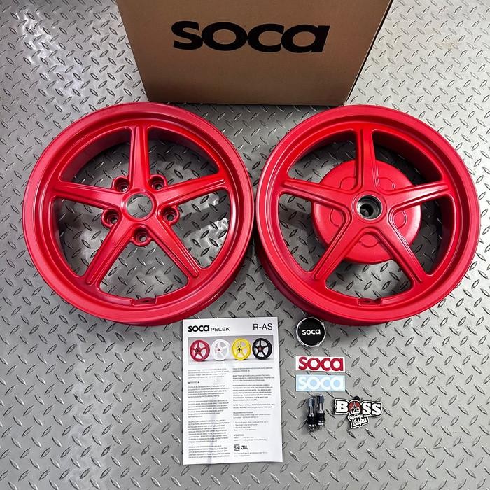 Jual Velg SOCA R-AS 12inc Front & Rear Vespa Sprint Primavera GTS S LX ...