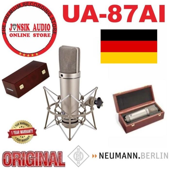 Jual Neumann U87 Ai Studio Set Microphone Condensor Studio Promo ...
