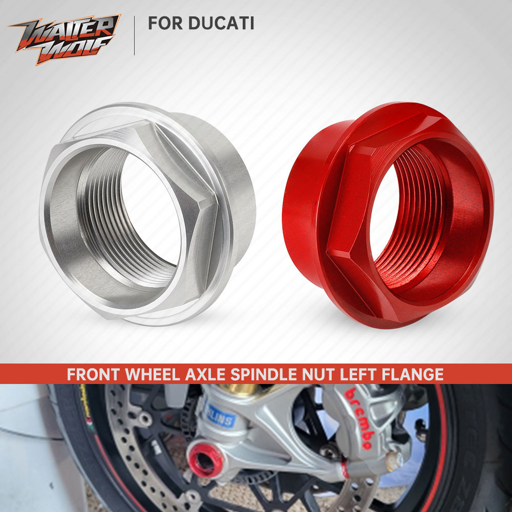Jual Spindle Flange Nut For DUCATI 848 EVO 899 Panigale 959 1098 1198 1199 V4 V2 Motorcycle ...