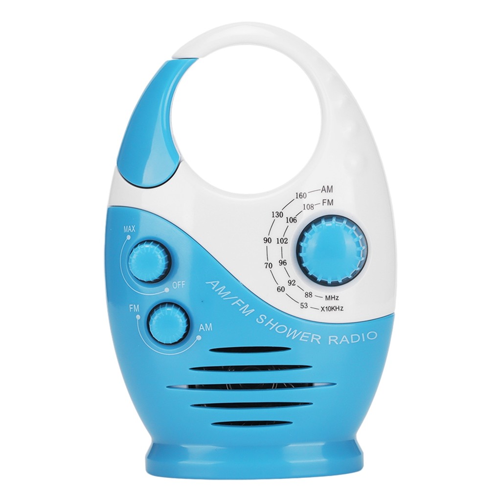 Jual AM FM Portable Radio Portable Hook Type Waterproof Broadcast Music ...