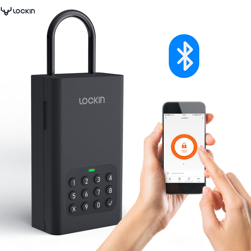 Jual Lockin Key Box Password Lock Door Metal Outdoor Wall Mounted ...