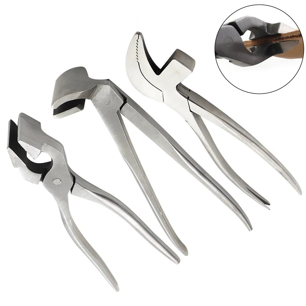 Jual New Leather Edge Adjustment Press Flatten Plier Clamp For Handbag ...