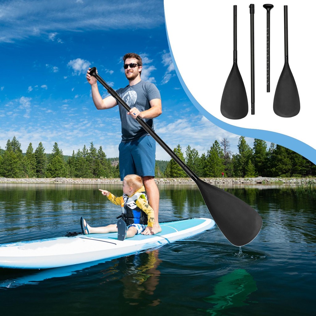Jual IMPORT Kayak Paddles For Adults 2 In 1 Adjustable Paddle Ergonomic ...