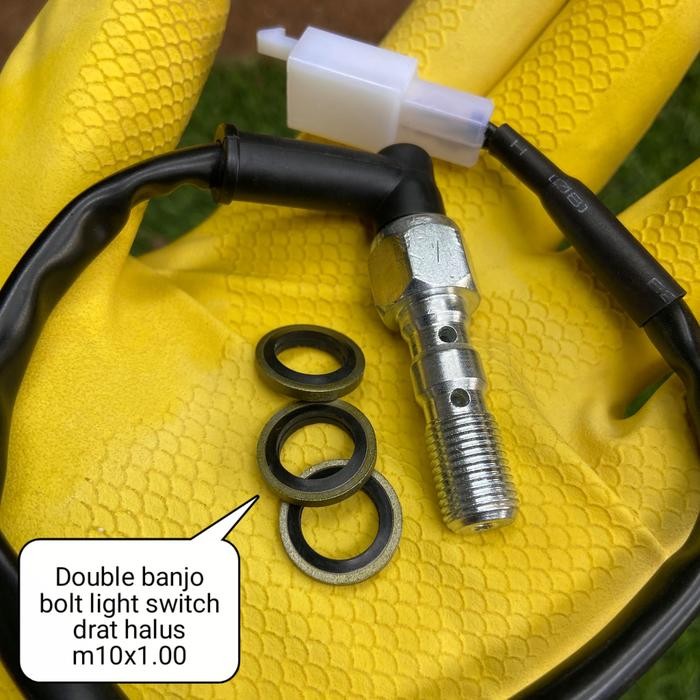 Jual Aitech Bpro - Baut Banjo Double Banjo Light Switch Baut Rem Switch ...