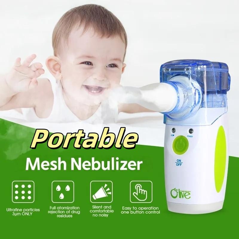 Jual Portable Medical Handheld Nebulizer Inhalator Adult Kids Mini ...