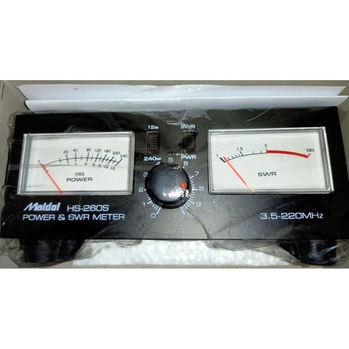 Jual PATON Swr Maldol Hs260S / Swr Power Meter Maldol Hs 260 Super ...