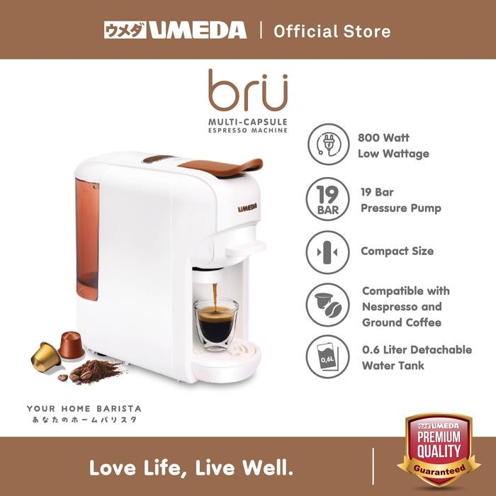 Jual Umeda Bru Mesin Kopi Multi Kapsul / Nespresso Capsule Coffee Maker ...