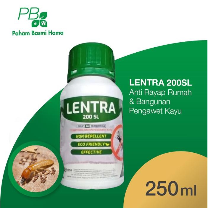 Jual Pilihan- Lentra 200Sl - Anti Rayap Rumah & Bangunan - Pengawet ...