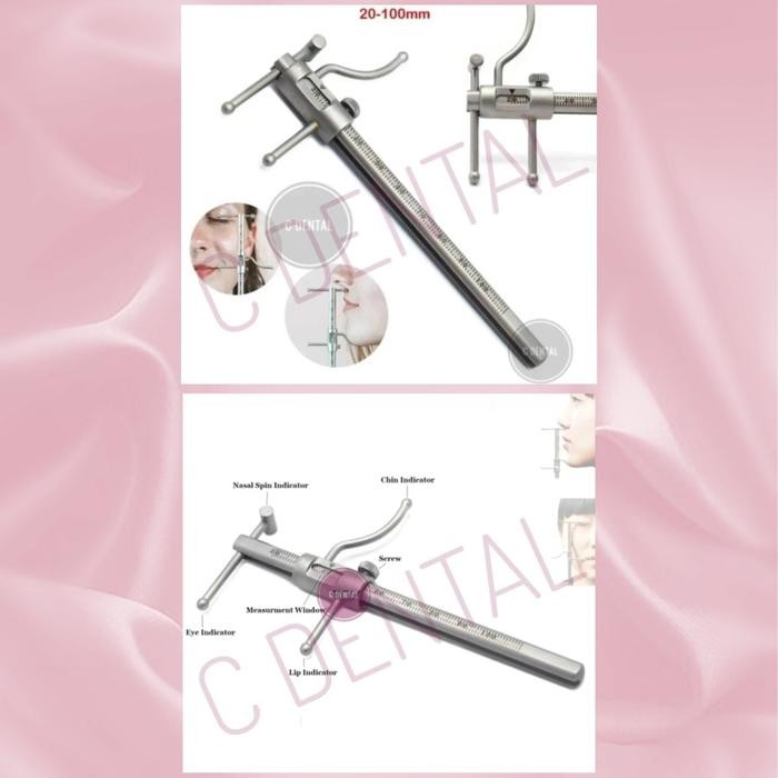 Jual Berkualitas Dental Prosthetic Vertical Dimension Sliding Gauge ...