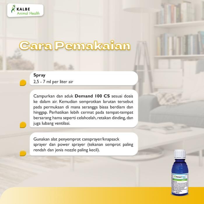 Jual Demand 100 CS 100Ml Insektisida Anti Rayap dan Lalat | Shopee ...