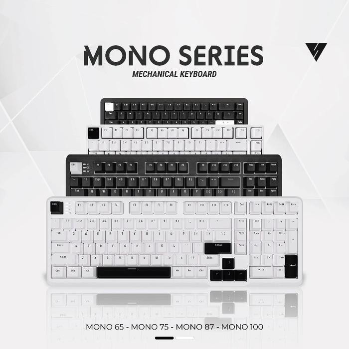 Jual Vortexseries MONO SERIES Gasket Mount Mechanical Keyboard 65 75 87 ...
