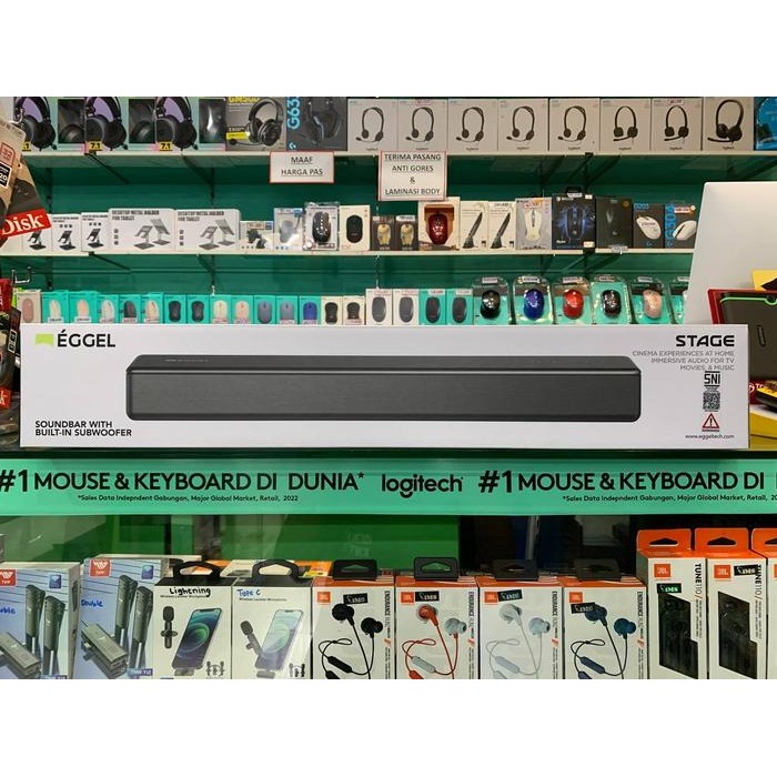 Jual Eggel Stage Soundbar / Sound Bar With Built-In Woofer Speaker ...