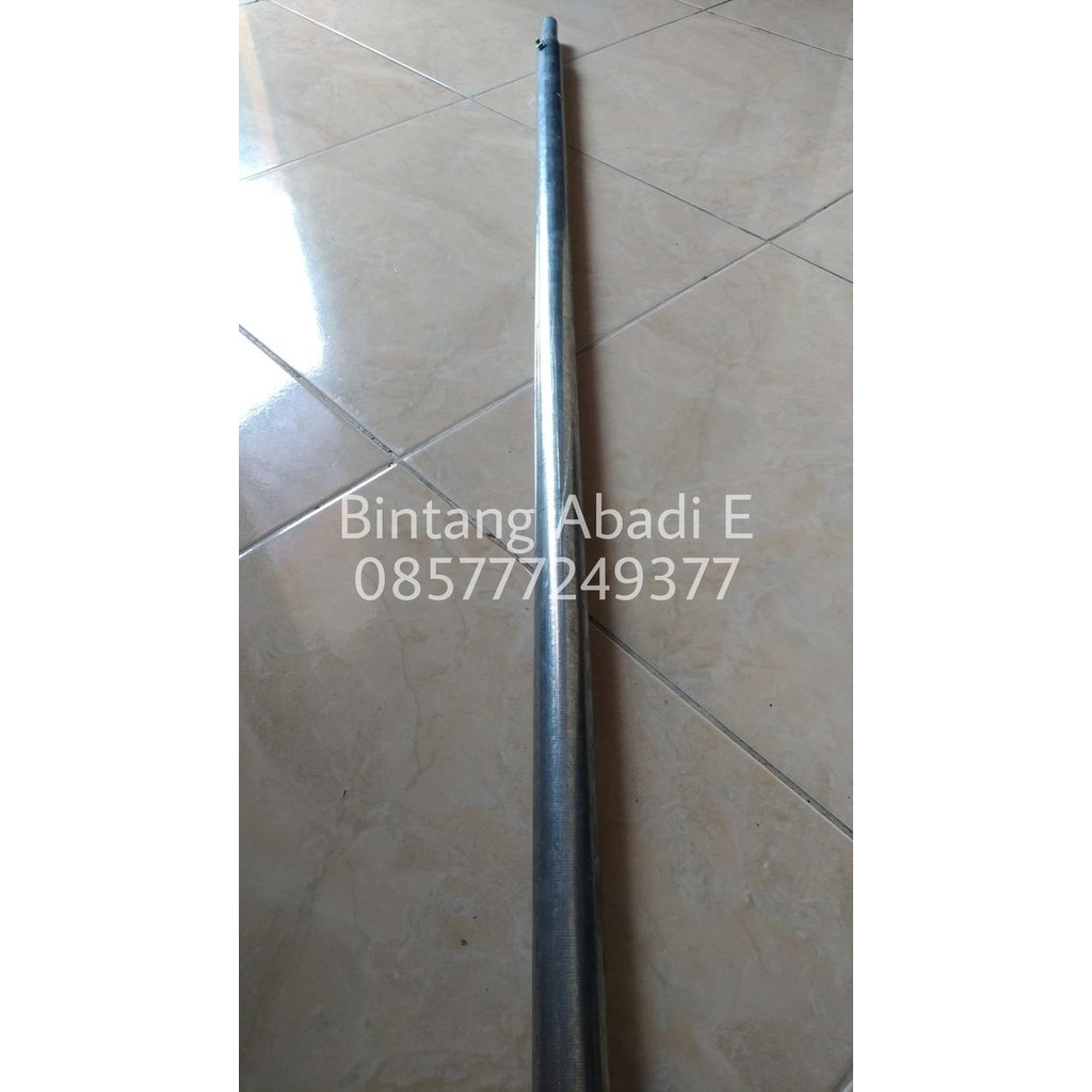 Jual PREMIUM TIANG Bendera 4 meter 16cm Galvanis Anti Karat | Shopee Indonesia