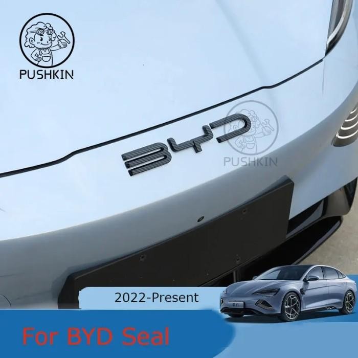Jual For BYD SEAl ATTO 4 2022 2023 Accessories Car Front Bumper Emblem ...