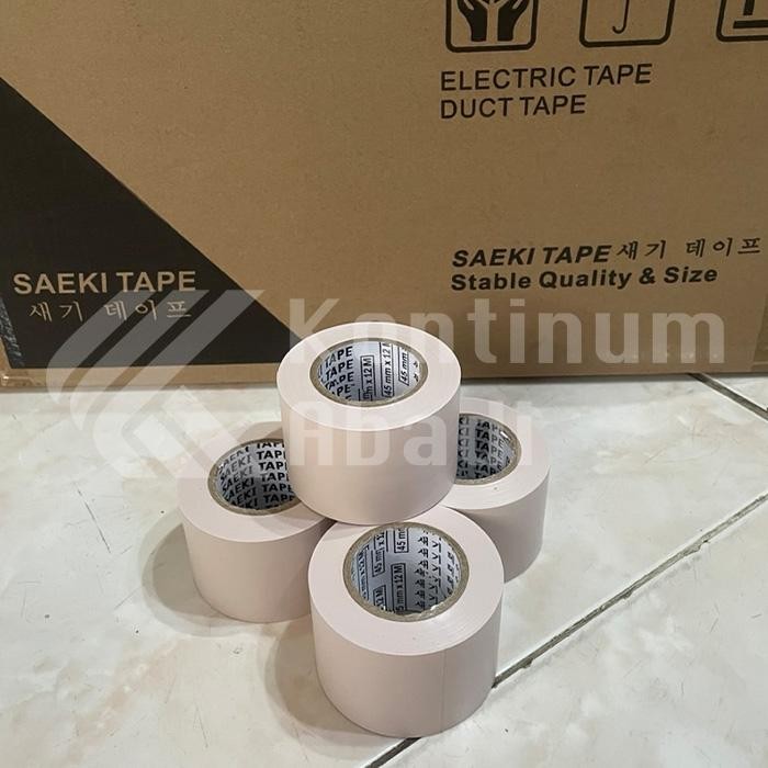 Jual DUCT TAPE / LAKBAN / ISOLASI LEM UNTUK AC MEREK SAEKI 12 M ...
