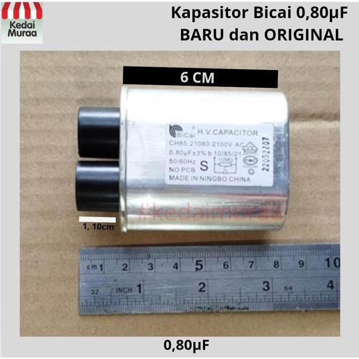 Jual Kapasitor microwave Bicai dijamin ORIGINAL dan BARU 0,65 uF - 1,10 ...
