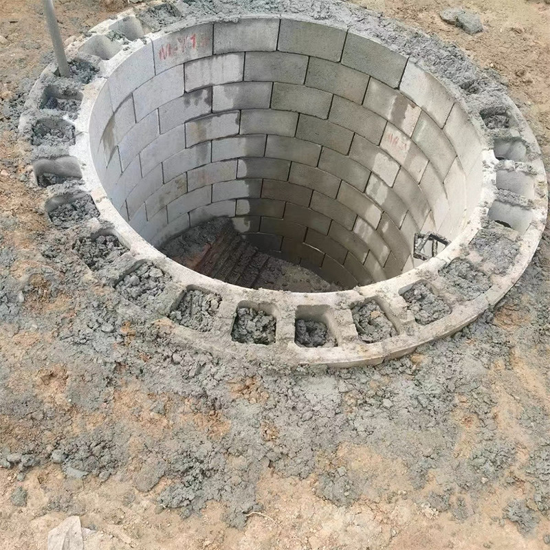 Jual Well Mold Ground Circular Concrete Block Brick Plastic Mold ...