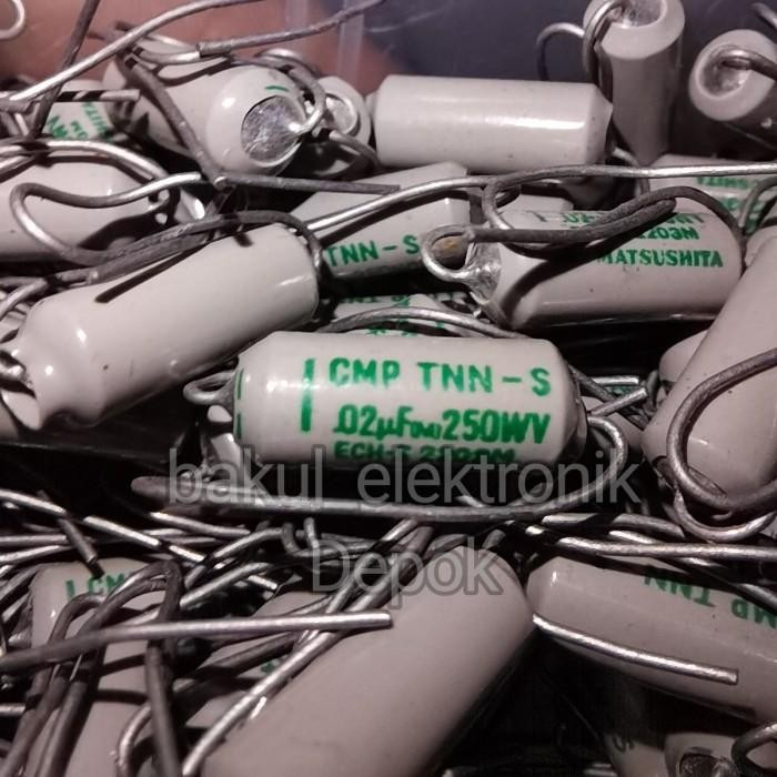 Jual (Allthebest) CAPACITOR CMPP TNN 20nf 250v matshusita japan ...