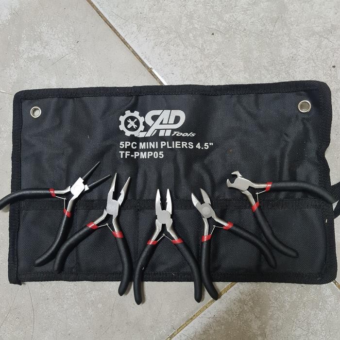Jual tang set mini 4,5" mini pliers paket tang kerajinan tangan 5pcs ...