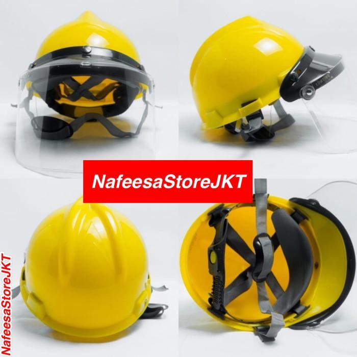 Jual New Helm Apd Faceshield Helm Proyek Apd Faceshield | Shopee Indonesia