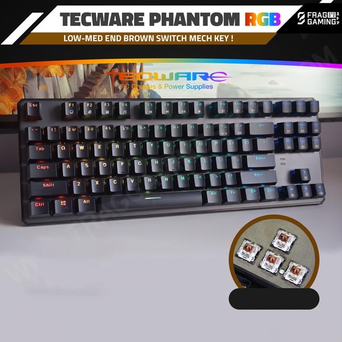 Jual Ready Tecware Phantom P104 Fullsize RGB Outemu Switch Mechanical ...