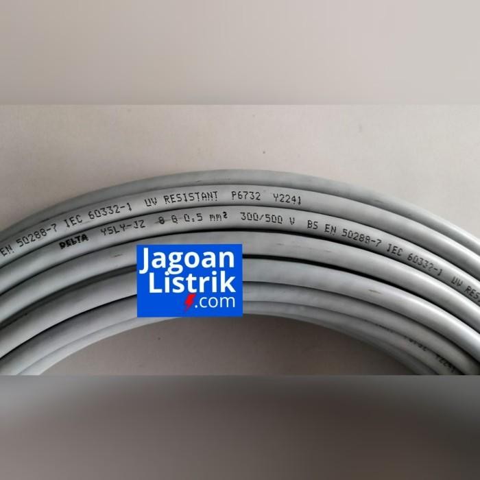 Jual [Expert] Kabel Control Tanpa Screen YSLY-JZ 8x0.75 Delta YSLY 8x0 ...
