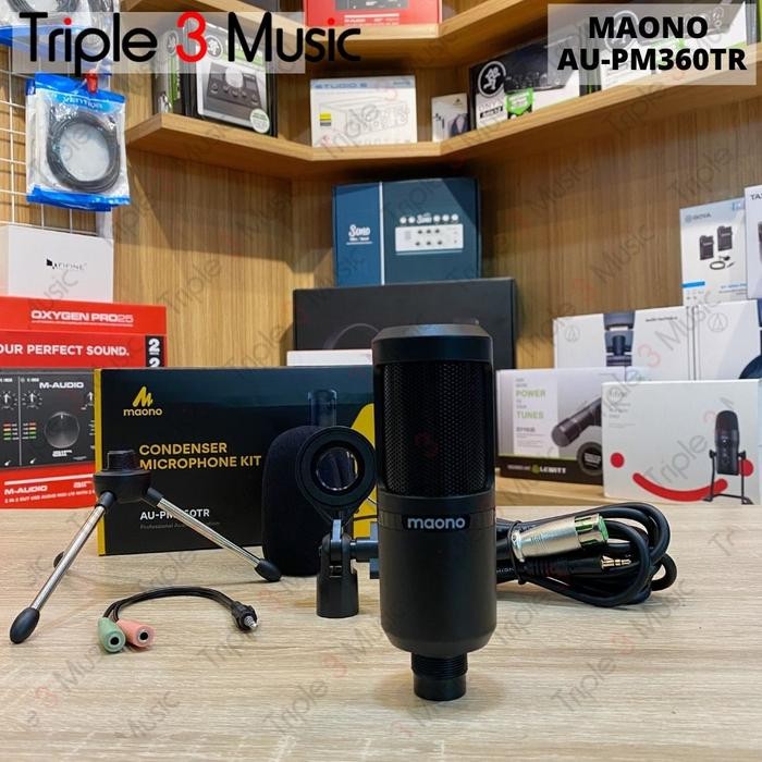 Jual BRG BARU MAONO AU PM360TR MIC CONDENSER Original | Shopee Indonesia