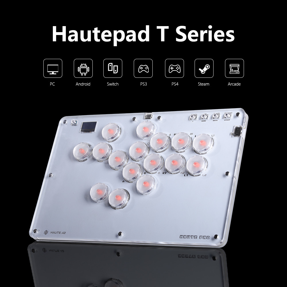 Jual Haute42 Arcade Joystick Hitbox Leverless Controller Arcade ...