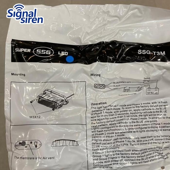 Jual T3 Mirror Sk3 Strobo Replika Feniex T3 - Signal Siren | Shopee ...