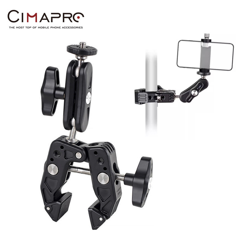 Jual Cimapro CRO-1 U-shaped Powerful Pea Clip Metal Expansion Fixed ...