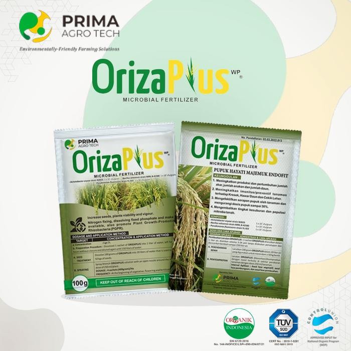 Jual ORIZAPLUS - Fertilizer Biologi untuk Padi by Prima Agro Tech | Shopee Indonesia