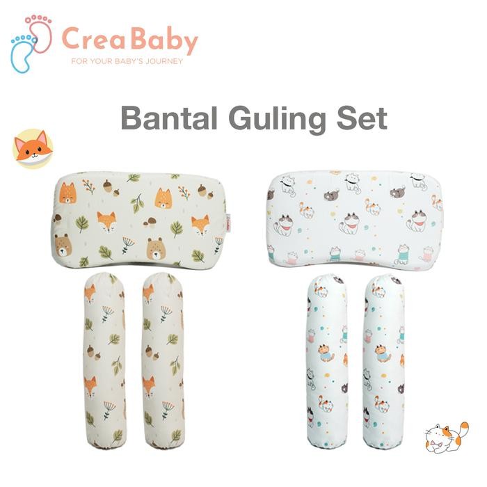 Jual Bantal Guling Set Memory Foam dan Micro FIber Crea Baby Bayi ...