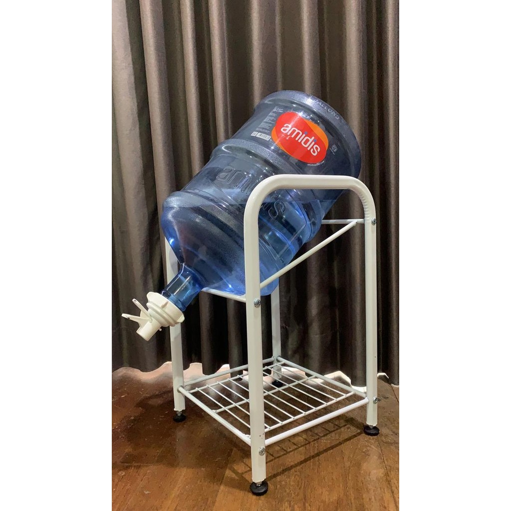 Jual Rak Dispenser Susun 1 Rak Tempat Penyimpanan Galon | Shopee Indonesia
