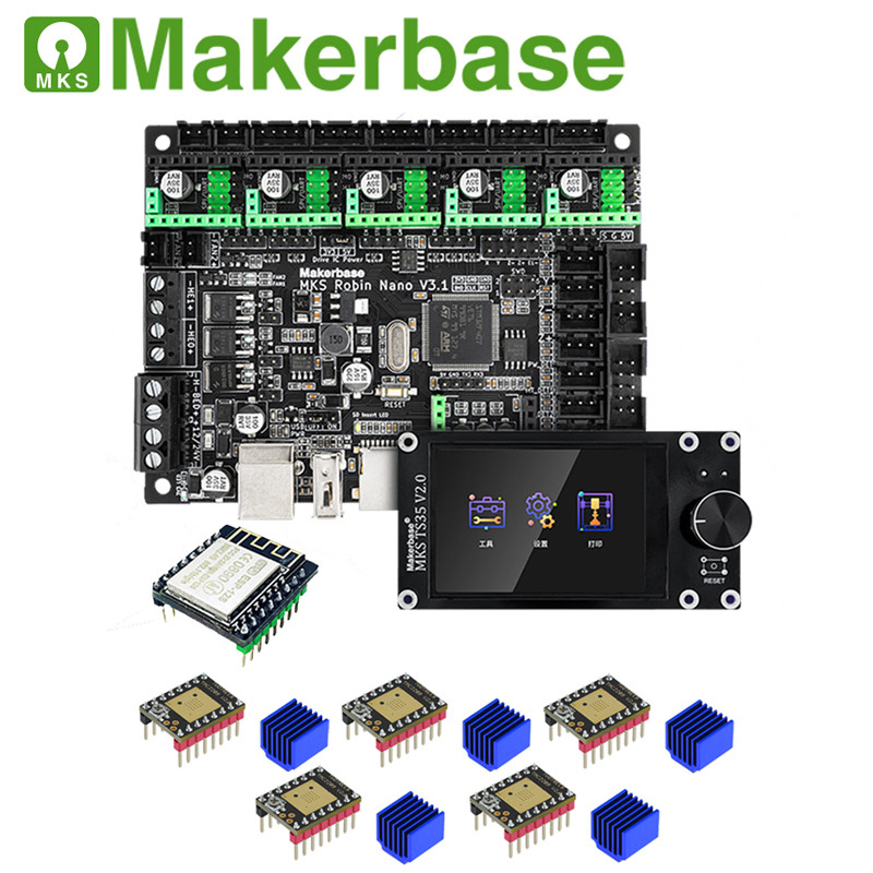 Jual Makerbase MKS Robin Nano V3 Eagle 32Bit Control Board ESP8266 Wifi ...