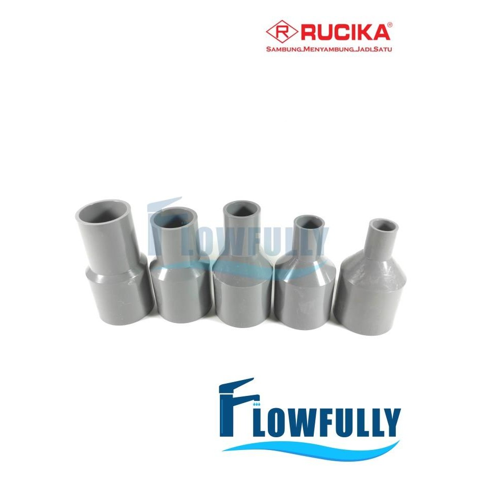 Jual [Allthebest] REDUCING SOCKET AW 2 x 1 inch RUCIKA PVC VERLOP SOK ...