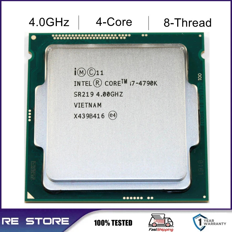 Jual Intel Core I7 4790K 4.0Ghz 4-Core Lga 1150 Cpu Processor | Shopee ...