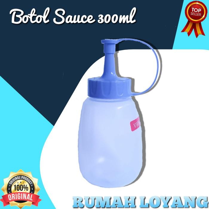 Jual (Expert) Botol Plastik Saos 300ml dengan tutup / botol kecap ...