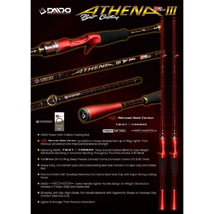 Jual Rod Daido Athena III Pro Series | Shopee Indonesia
