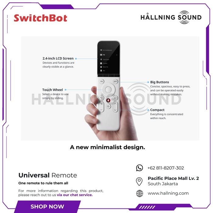 Jual SwitchBot Smart Universal Remote - Compatible with Apple TV/Fire ...