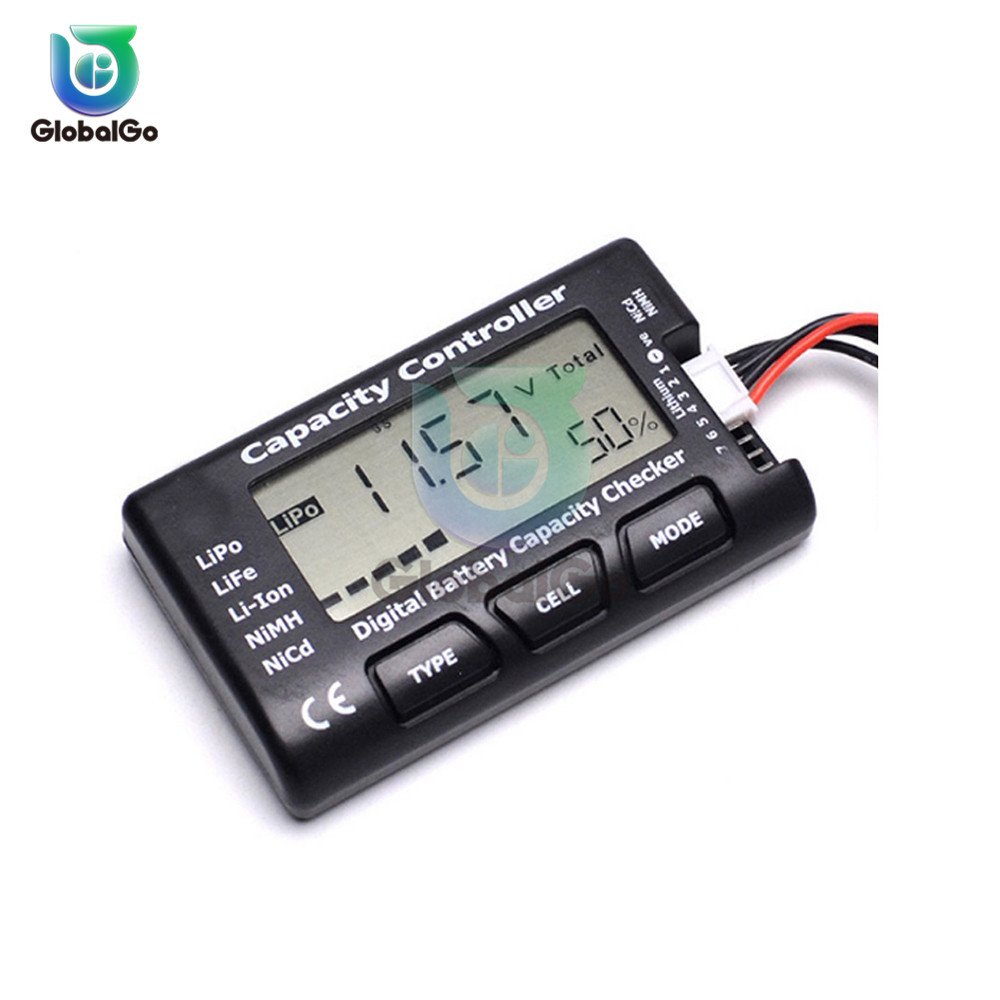 Jual New Digital Voltmeter Battery Capacity Controller Checker For Nicd ...