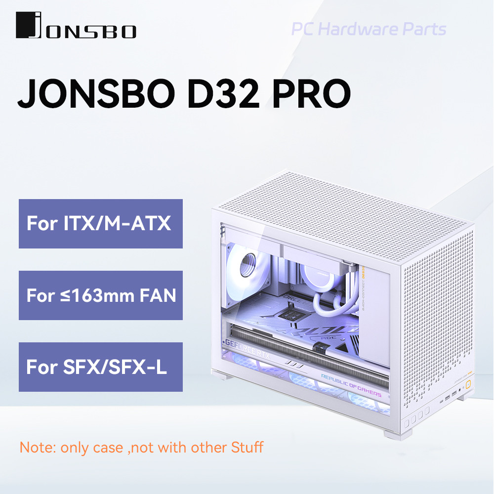 Jual Jonsbo D32 PRO MINI PC Case MINI-ITX MATX Desktop Case Support ATX/SFX Power Supply ...